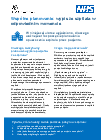 Hospital discharge: leaflet for patients when they enter hospital - GOV.UK