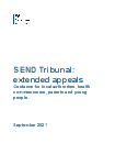 SEND tribunal: extended appeals - GOV.UK