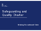 DBS Safeguarding and Quality charter - GOV.UK