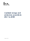 Energy and emissions projections: 2021 to 2040 - GOV.UK