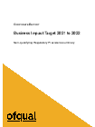 Business Impact Target 2021 to 2022: Ofqual - GOV.UK