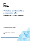 Probation services officer progression pilot: a process evaluation - GOV.UK
