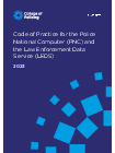 Police National Computer and Law Enforcement Data Service: code of ...