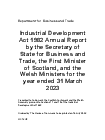 Industrial Development Act 1982: annual report, 2022 to 2023 - GOV.UK