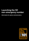 101 - police non-emergency number resources - GOV.UK