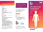 Meningitis: signs and symptoms leaflet and poster - GOV.UK