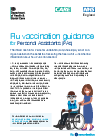 Flu immunisation for social care staff - GOV.UK