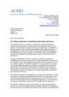 ACMD letter to Home Secretary: Mephedrone (and related cathinones) - GOV.UK