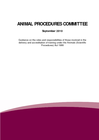 Training guidance under the Animals (Scientific Procedures) Act 1986 ...