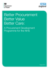 Improving procurement in the NHS - GOV.UK