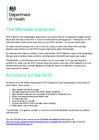 NHS Mandate 2014 to 2015 - GOV.UK
