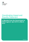 NHS Mandate 2014 to 2015 - GOV.UK