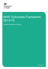 NHS Outcomes Framework 2014 to 2015 - GOV.UK