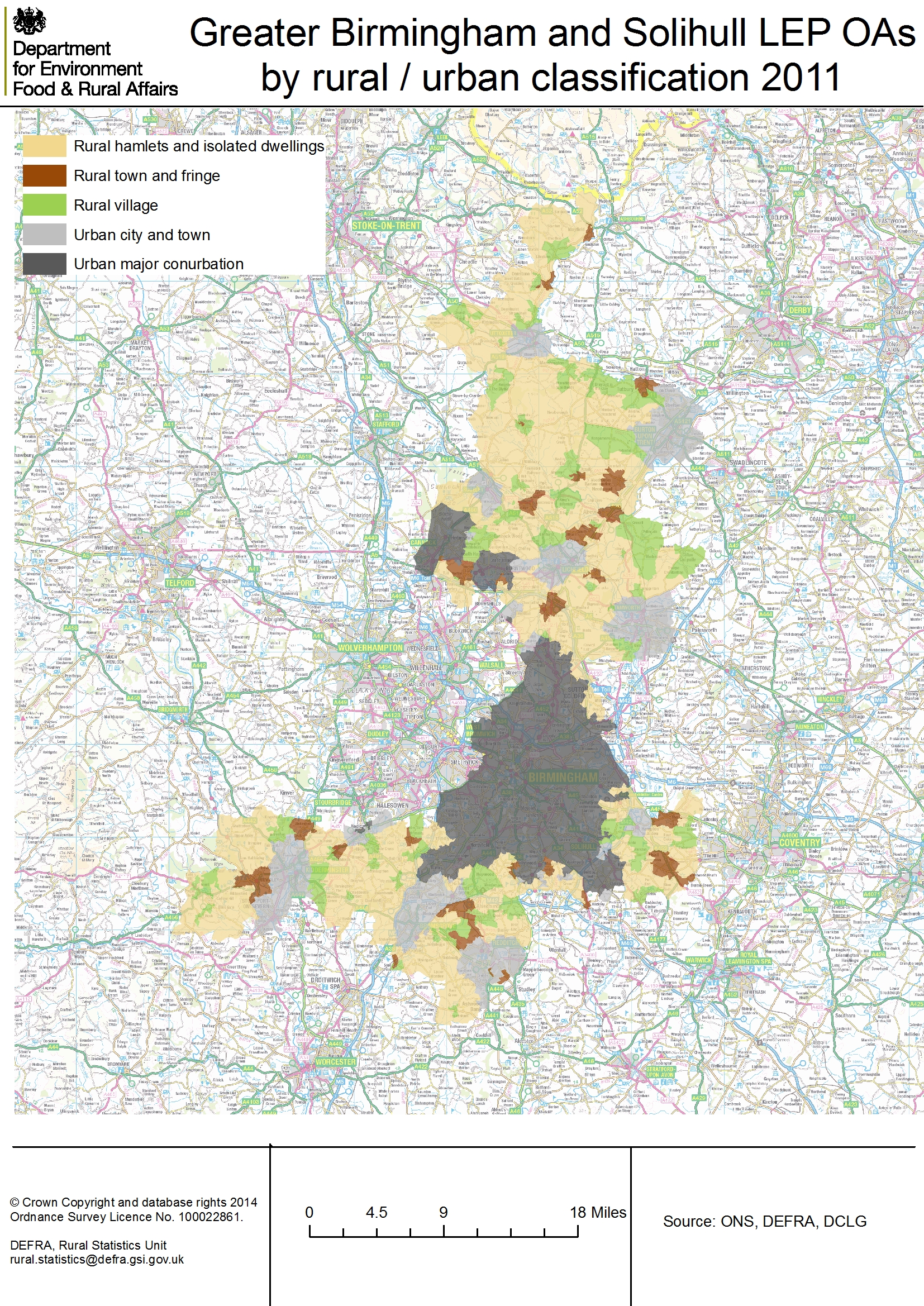 Local Enterprise Partnership detailed rural urban maps: Census 2011 ...
