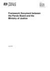 Parole Board and Ministry of Justice framework document - GOV.UK