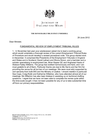 Fundamental review of employment tribunal rules: letter from Mr Justice ...