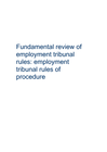 Rules for holding an employment tribunal - GOV.UK