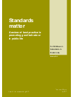 Standards Matter: A review of best practice in promoting good behavior ...
