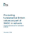 Promoting fundamental British values through SMSC - GOV.UK