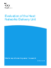 Evaluation of the Heat Networks Delivery Unit (HNDU) - GOV.UK