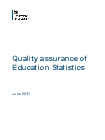 DfE official statistics: standards and policies - GOV.UK