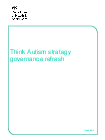 Think Autism strategy: governance refresh 2018 - GOV.UK