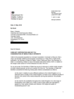 Letter from DCMS to Comcast Corporation - GOV.UK