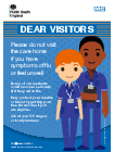 Flu posters for visitors to hospitals and care homes - GOV.UK