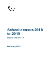 [Withdrawn] School census 2018 to 2019: guide for schools and LAs - GOV.UK