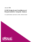 GCSE (9 to 1) subject level conditions and requirements for computer ...