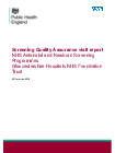 Gloucestershire: antenatal and newborn screening programmes - GOV.UK