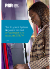 The Payment Systems Regulator annual report 2018 to 2019 - GOV.UK