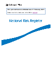 [Withdrawn] National Risk Register of Civil Emergencies - 2008 edition ...