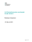 Call for evidence: simplification of partial exemption and the Capital ...