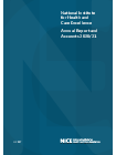 NICE annual report and accounts: 2020 to 2021 - GOV.UK