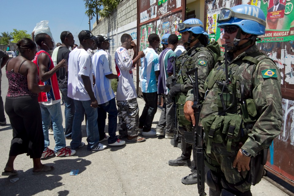 "I commend the efforts of all of the Peacekeepers in MINUSTAH for ...