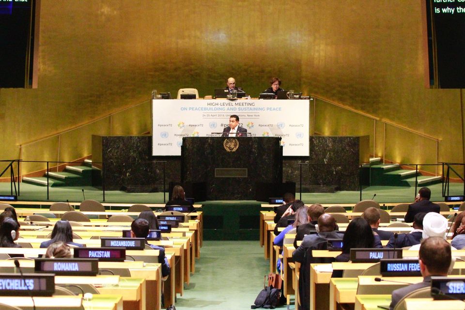 UK priorities for peacebuilding and sustaining peace: statement to the ...
