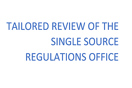 Single Source Regulations Office - GOV.UK