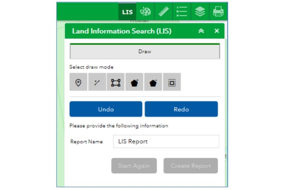 Forestry Commission map browser with Land Information Search ...
