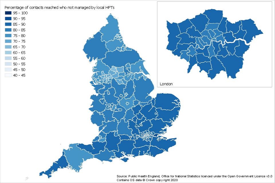 Weekly statistics for NHS Test and Trace (England): 1 April to 7 April ...