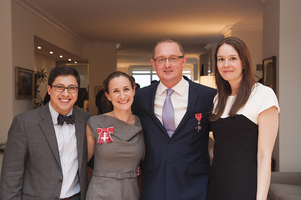 Recent MBE recipients celebrated in New York - GOV.UK