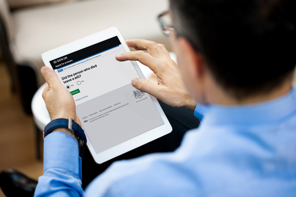 HMCTS services: Probate online - GOV.UK HMCTS services: Probate online - GOV.UK