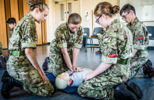 Hero cadet force adult volunteer saves life with first aid - GOV.UK