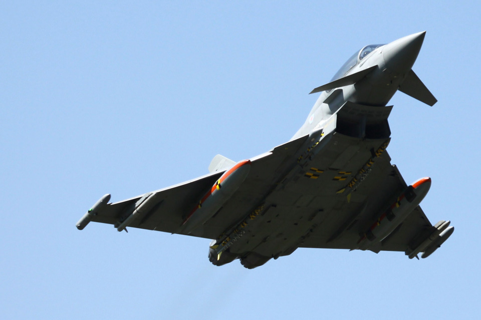 RAF Typhoons to get weapons upgrade - GOV.UK