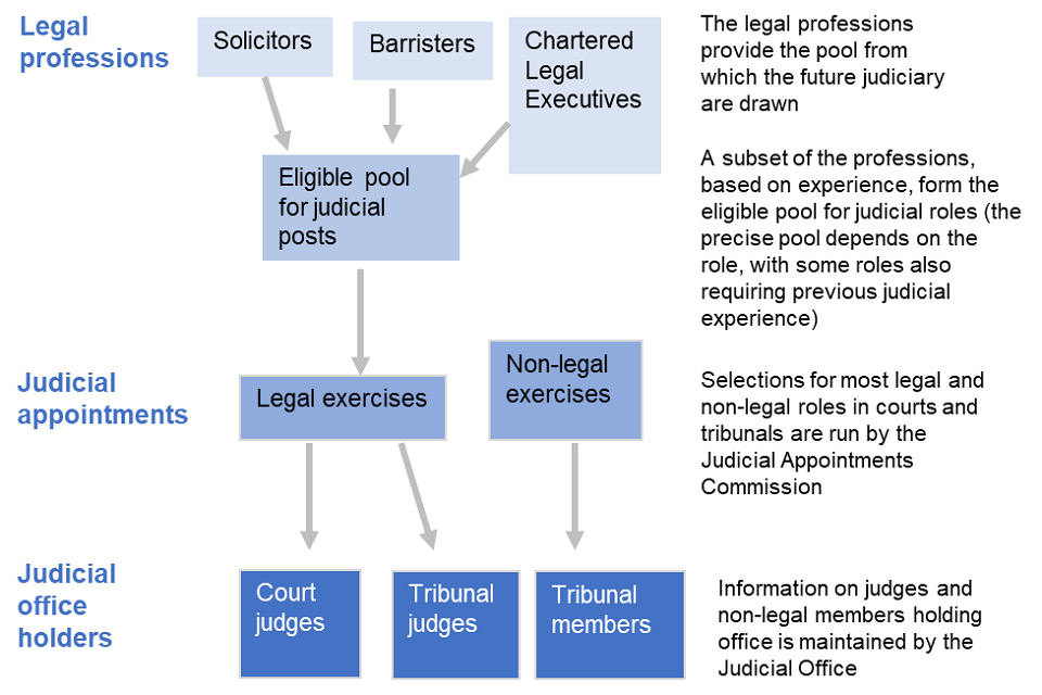 Diversity of the judiciary: Legal professions, new appointments and ...