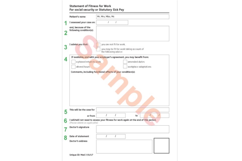 Getting the most out of the fit note: guidance for employers and line ...