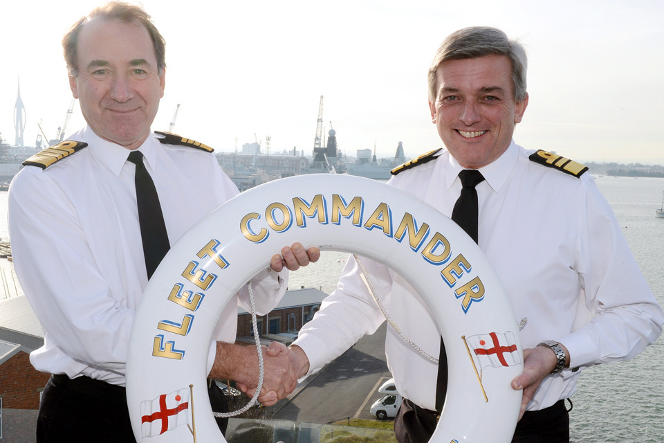 New Fleet Commander appointed to Royal Navy - GOV.UK