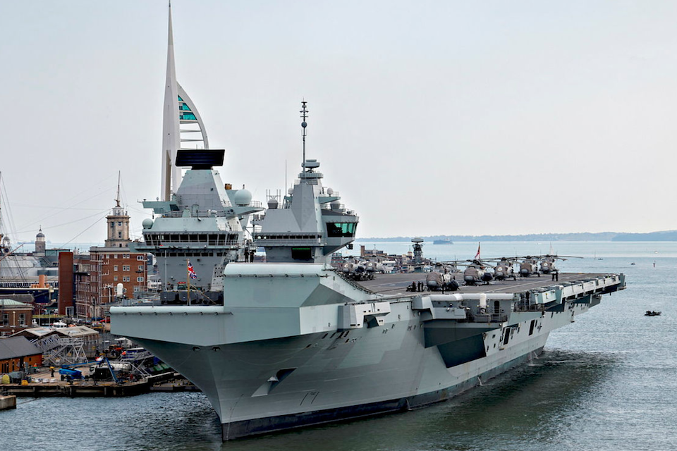 HMS Prince of Wales hosts Pacific Future Forum - GOV.UK