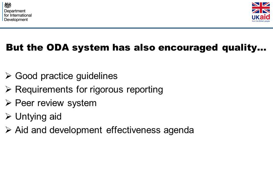 Modernising Development Finance: the future of Official Development ...