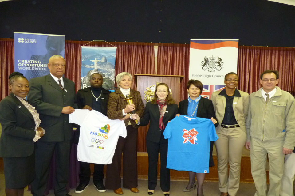 High Commission Windhoek celebrates anniversary of London 2012 - GOV.UK